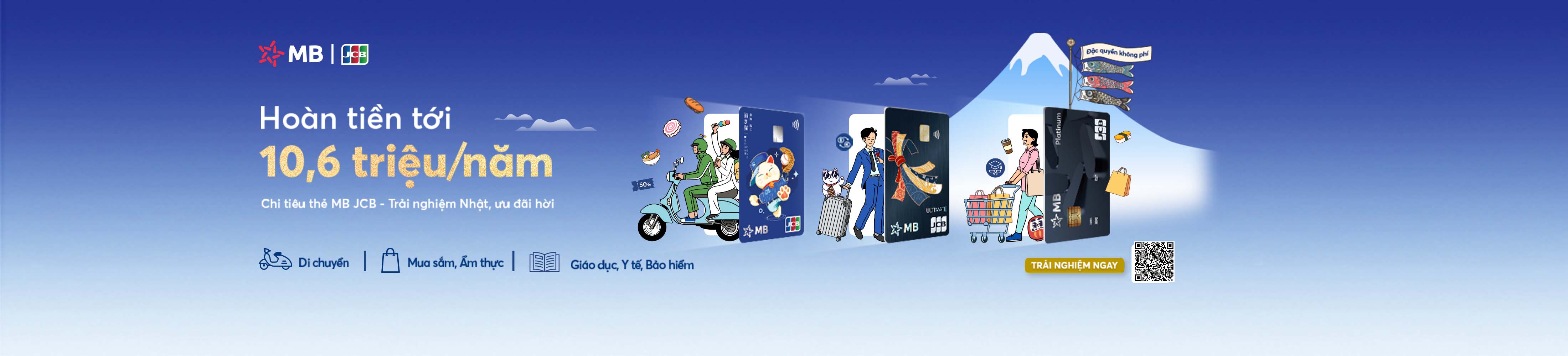 Thẻ đa năng MB Hi JCB Collection