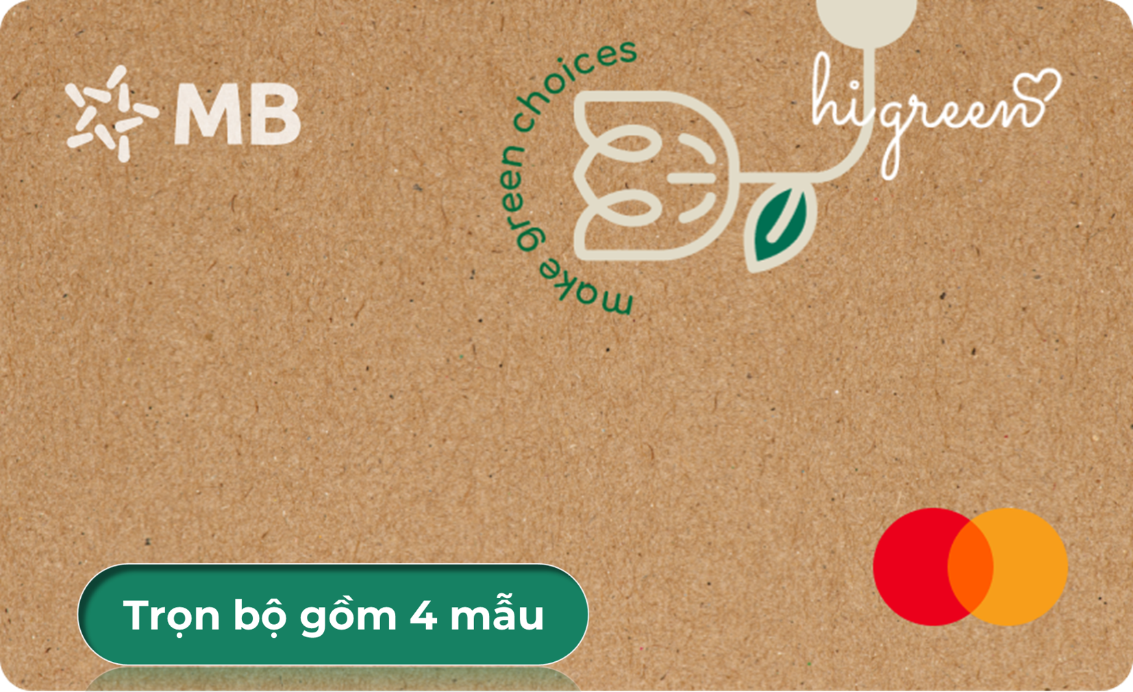 Thẻ MB Mastercard Hi Green