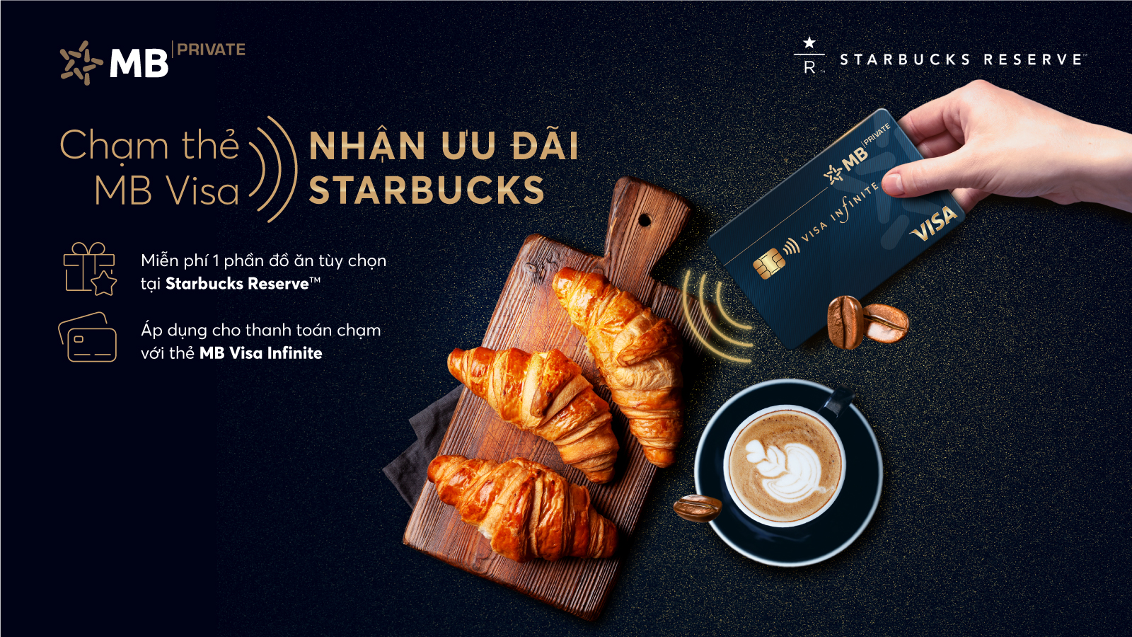 MB Visa x Starbucks - Khơi nguồn cảm hứng
