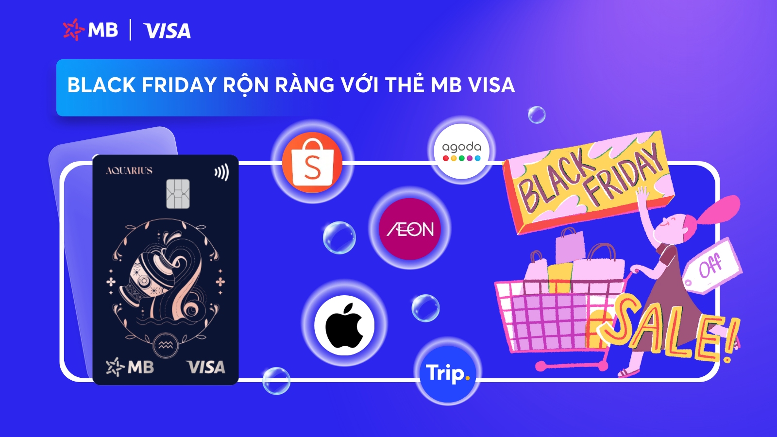 BLACK FRIDAY: BÙNG NỔ ƯU ĐÃI CÙNG THẺ MB VISA