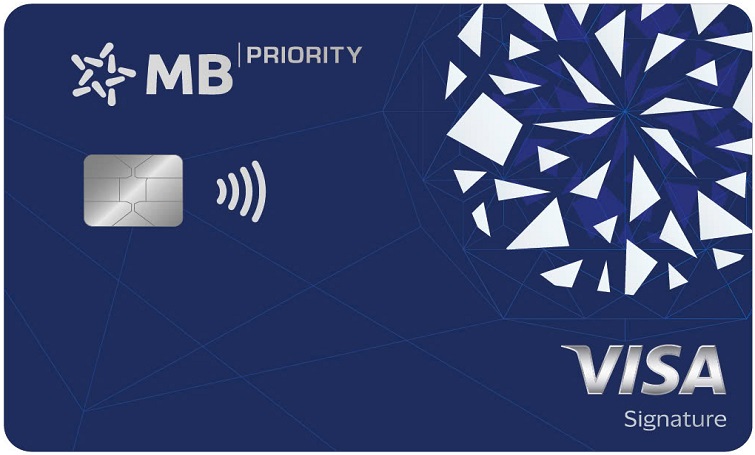 Thẻ tín dụng quốc tế MB Priority Visa Signature