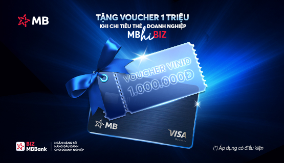 ƯU ĐÃI CHÀO ĐÓN THẺ MB VISA HI BIZ PHIÊN BẢN MỚI – NHẬN NGAY QUÀ TẶNG 1 ...