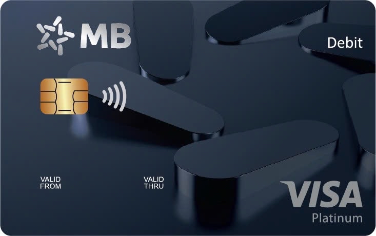 Thẻ ghi nợ quốc tế MB Visa Platinum